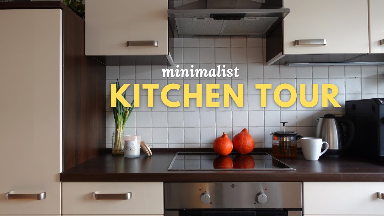 Minimalist Kitchen Tour: Sustainable tips, organization & essentials 🌿 ...