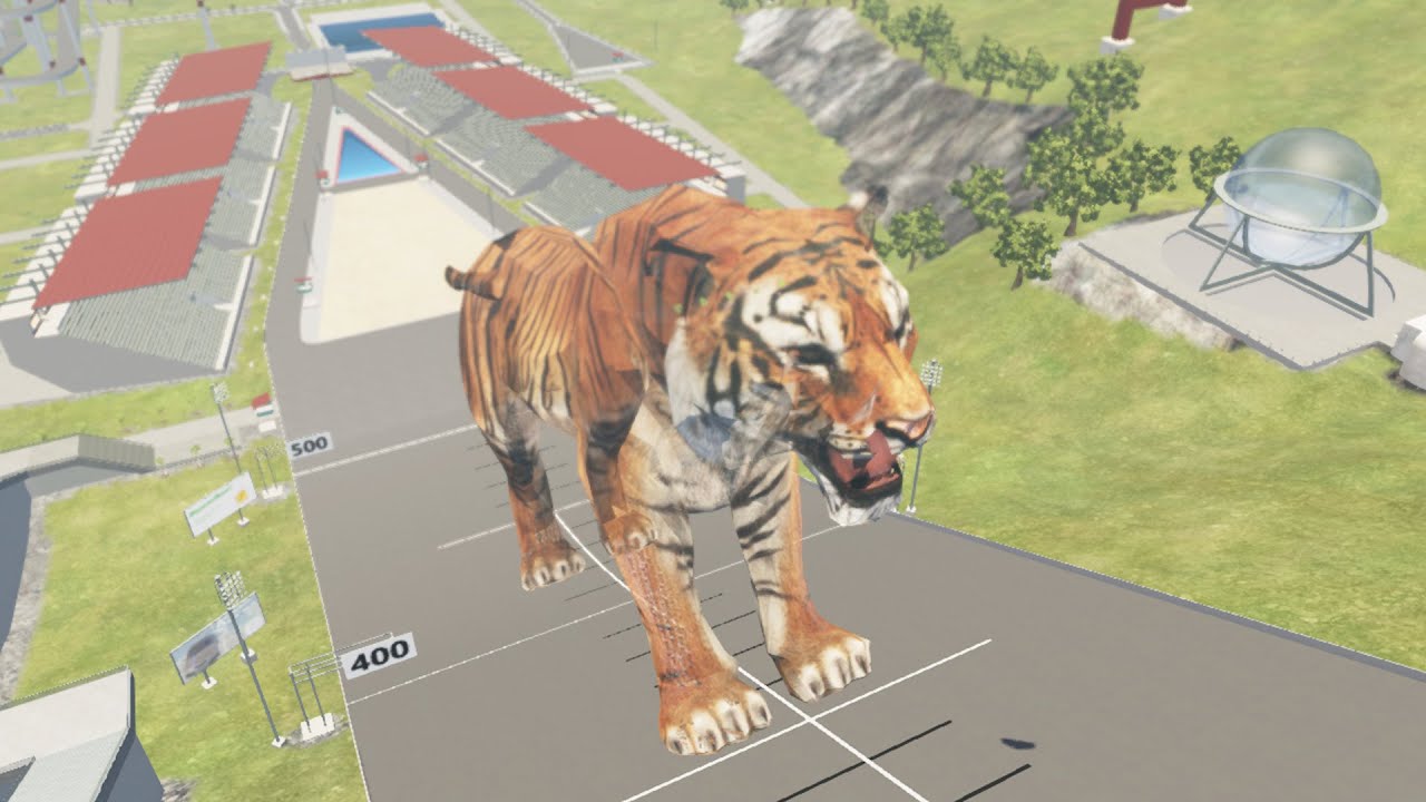 Car Fly Through Tiger - Beamng Drive - YouTube