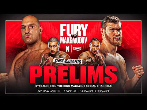 Tyson Fury vs Arslanbek Makhmudov | PRELIM FIGHTS