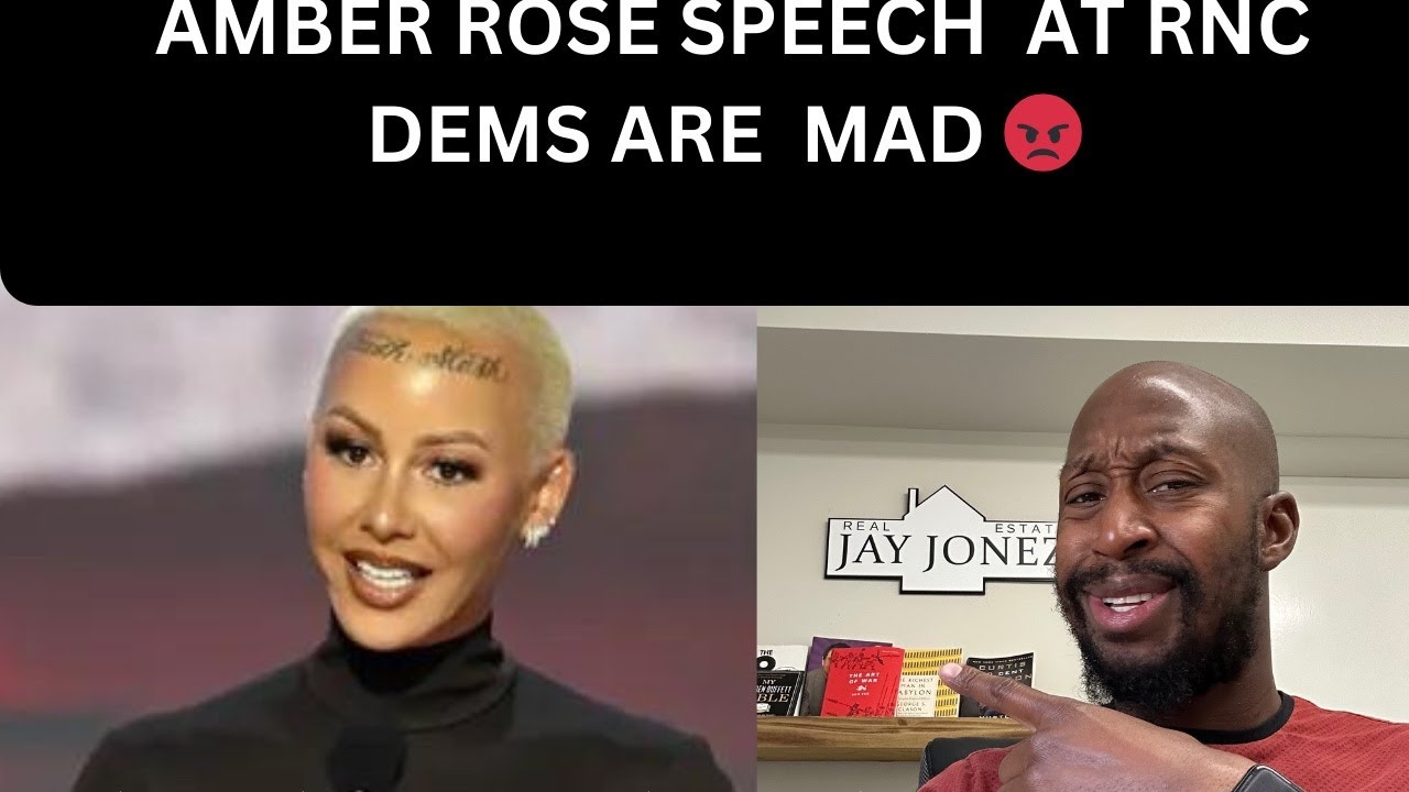 WATCH: Amber Rose speaks at 2024 Republican National Convention - YouTube