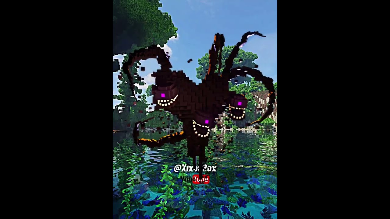 Wither Storm VS Ender Dragon #Minecraft #Witherstorm #EnderDragon # ...