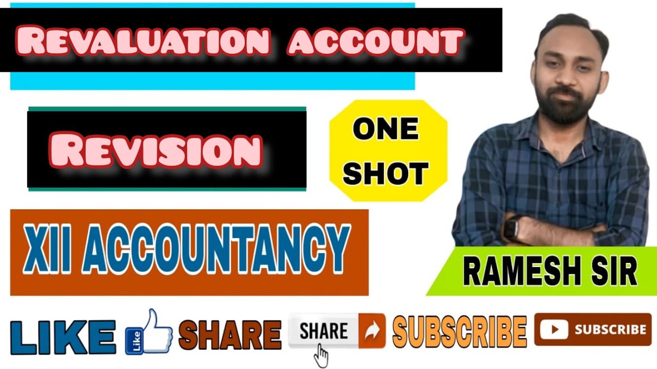 How to Prepare Revaluation Account || Accounts class 12th - YouTube