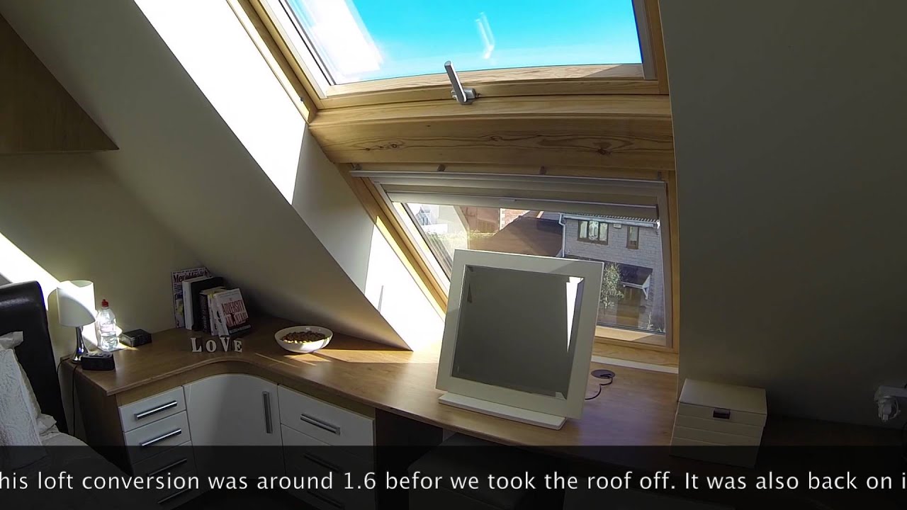 Apex loft conversion raise the roof mickey mouse - YouTube