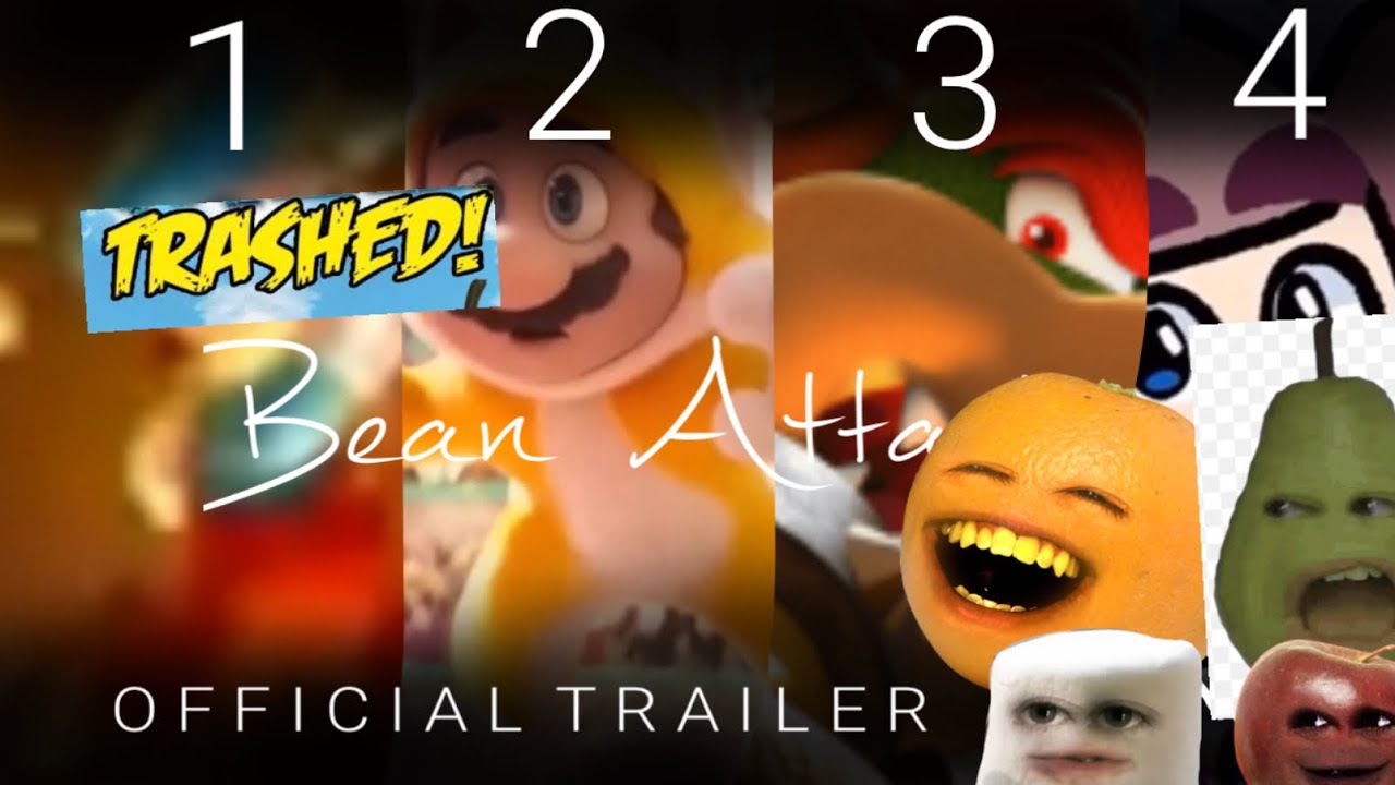 Annoying Orange: Bean Attack TRAILER Trashed - YouTube