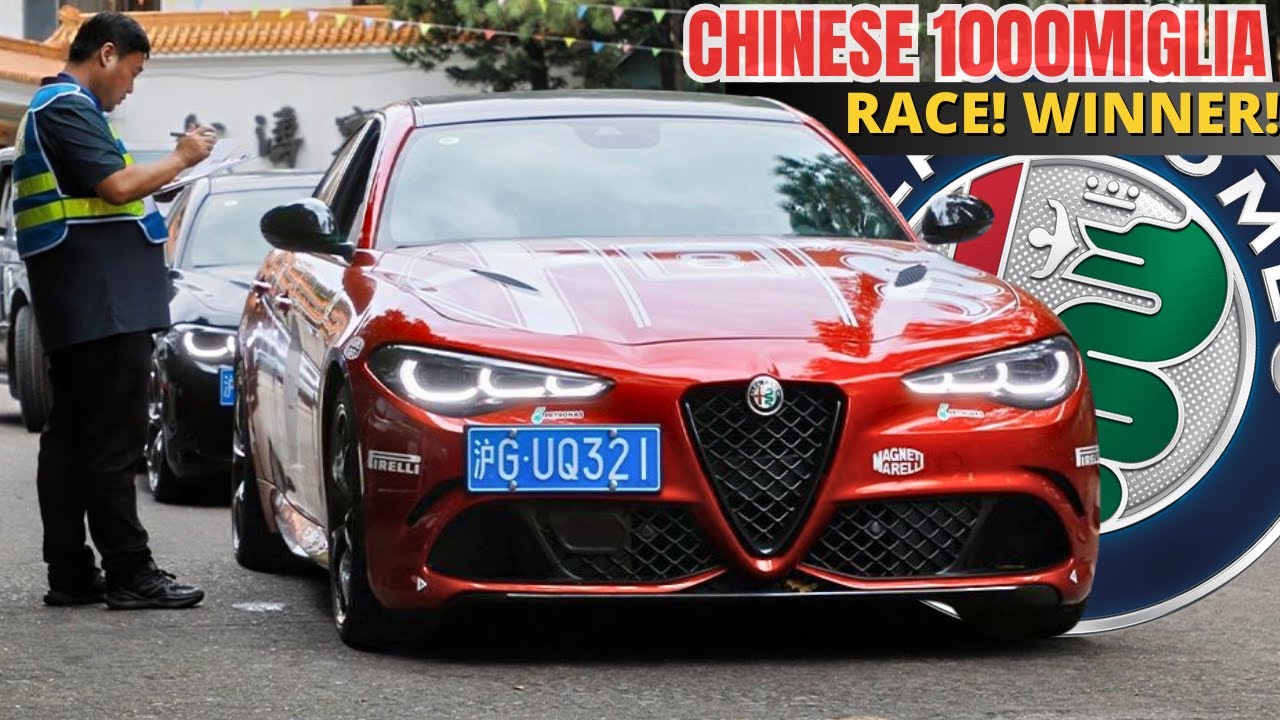 Alfa Romeo Has Just Won The First 1000 Miglia In China - YouTube