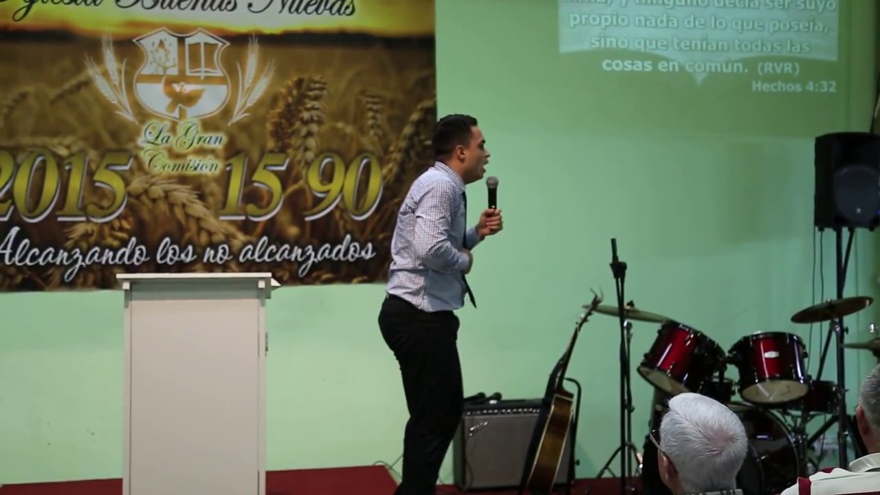 David Valle Jr. en la Iglesia Buenas Nuevas 2/2 - YouTube