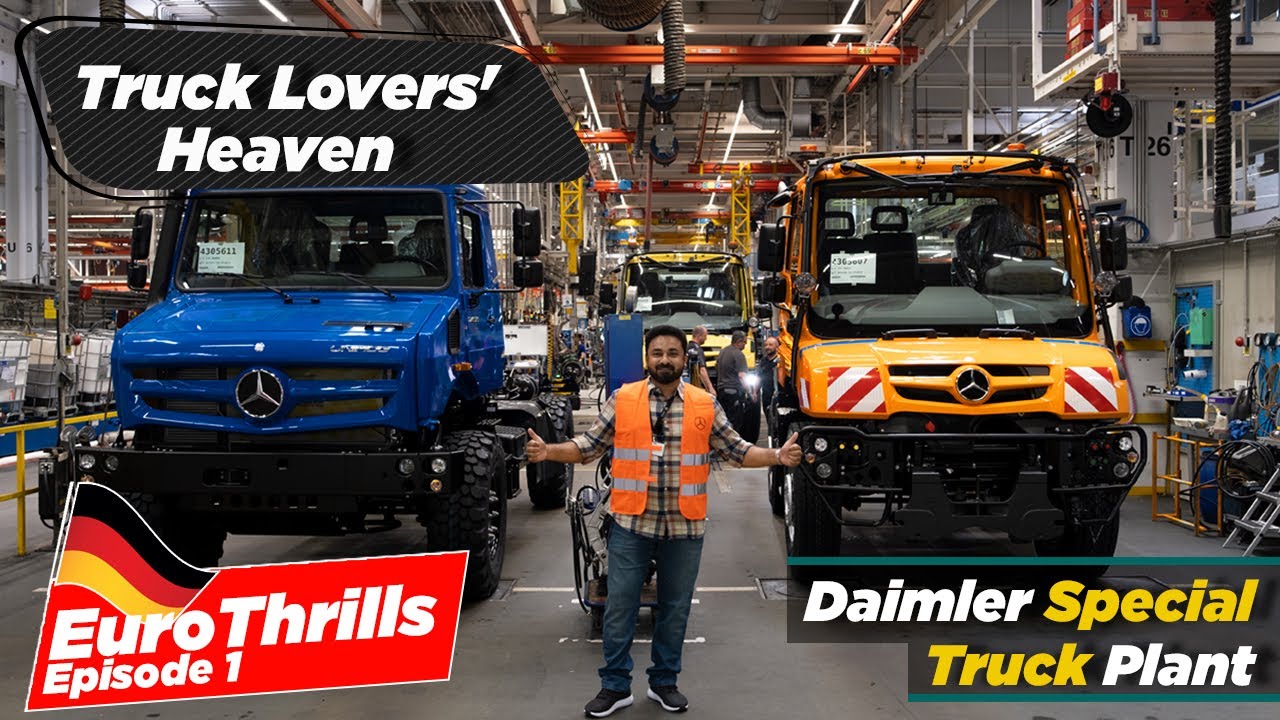 Daimler Special Trucks Plant | World's Largest Truck Plant | Flywheel ...
