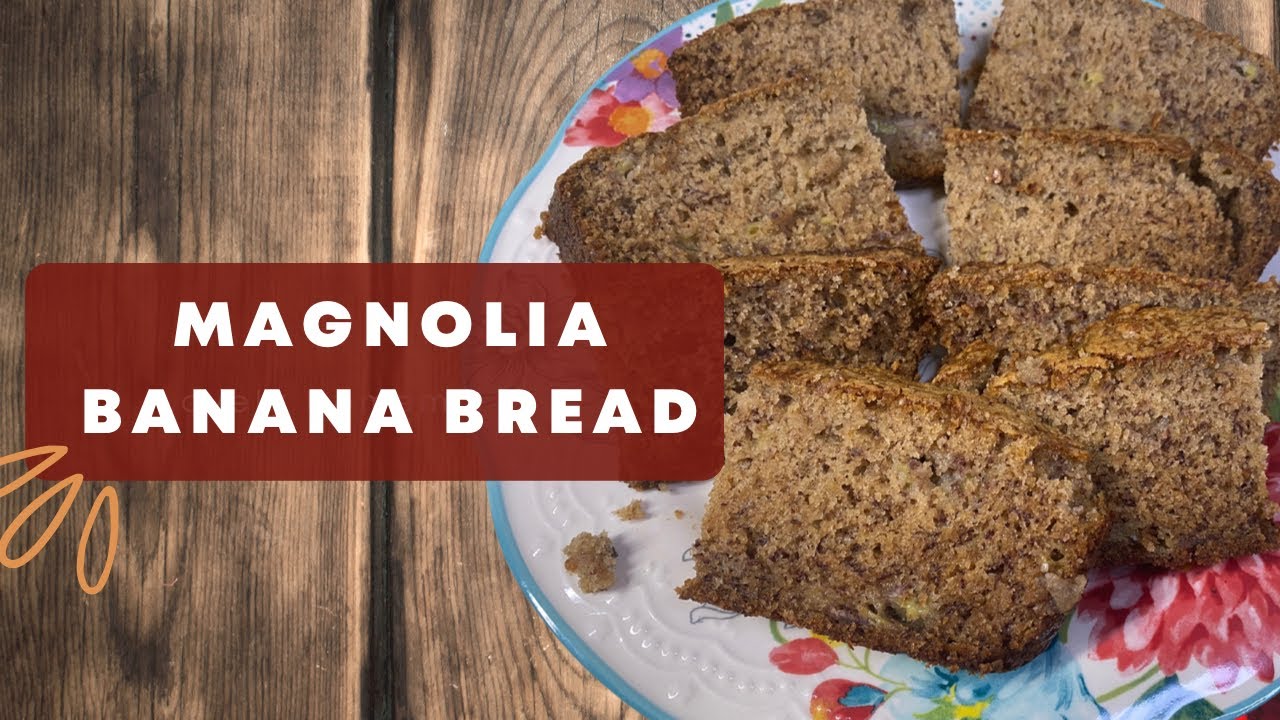 COPYCAT MAGNOLIA TABLE BANANA BREAD TUTORIAL | JOANNA GAINES BANANA ...