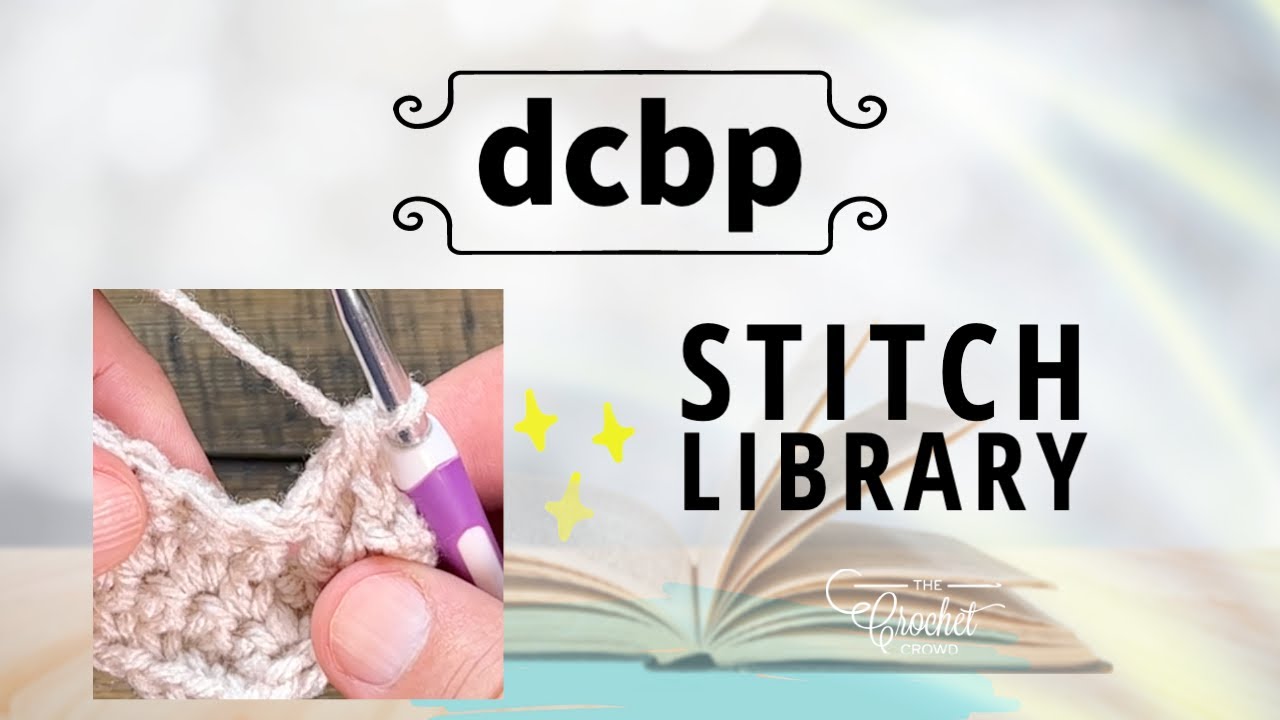 How to Double Crochet in Back Post dcbp 🧶 #shorts #stitchlibrary - YouTube