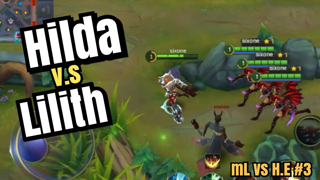 HILDA v.s LILITH!? (Mobile Legends v.s Heroes Evolved #3) - YouTube