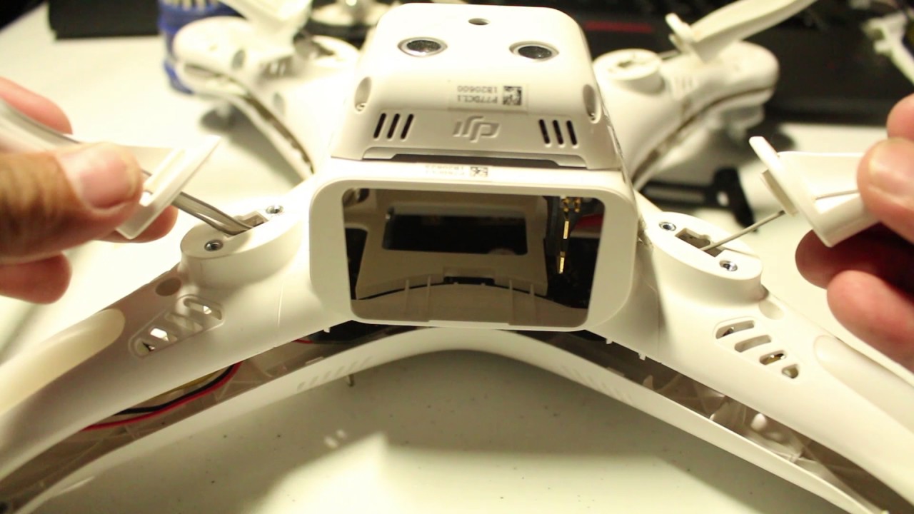 DJI Phantom 3 Advanced/Pro Shell replacement - YouTube