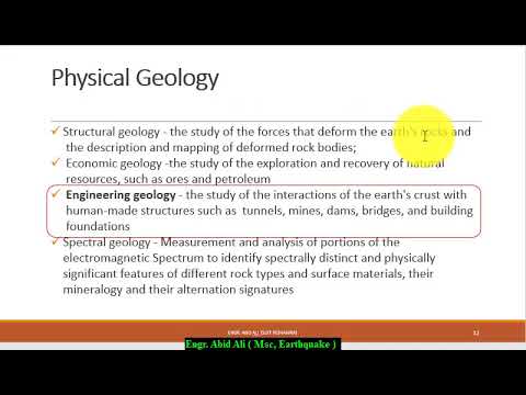 Introduction to Engineering Geology - YouTube