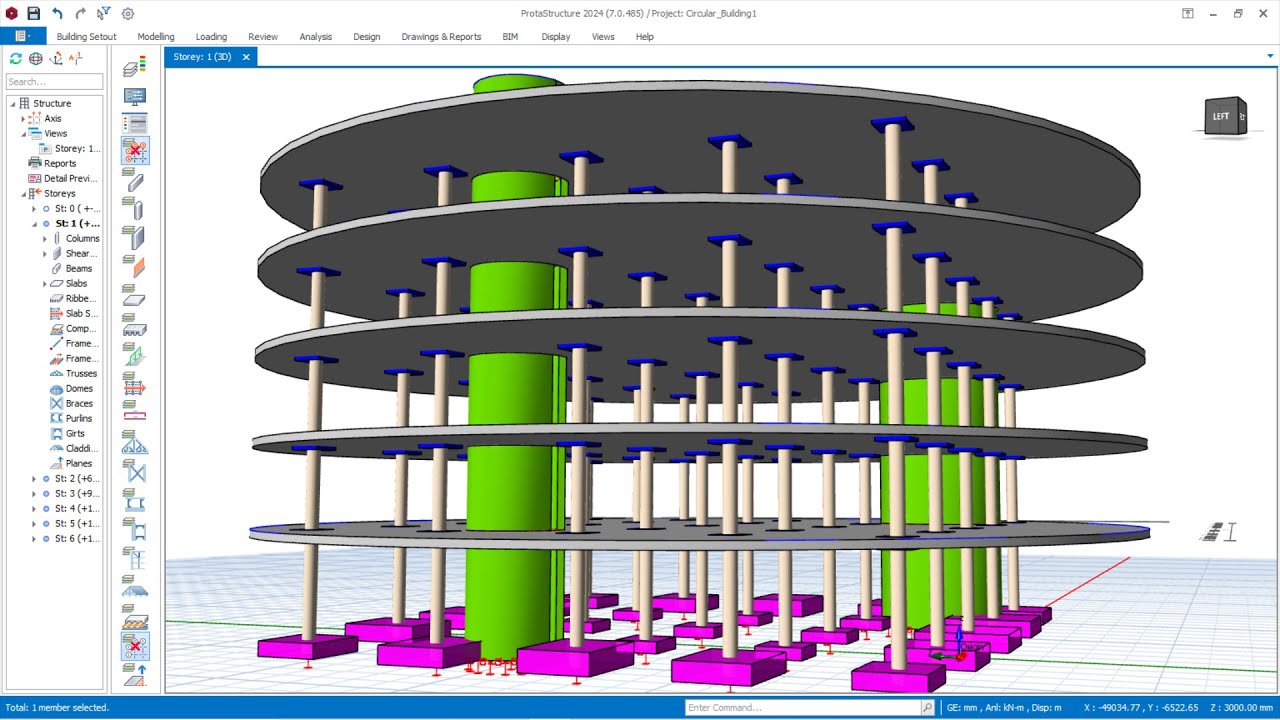 Protastructure: Advanced Modeling Techniques for Circular Shear Walls ...