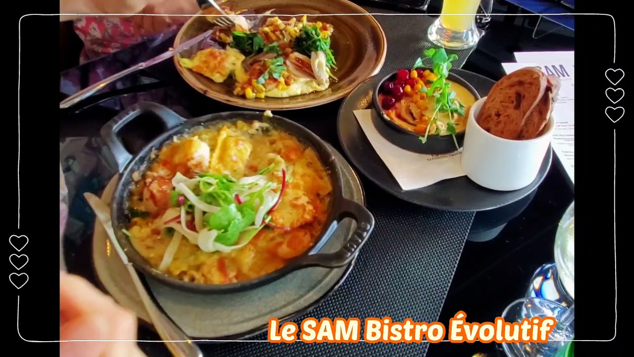 Dining Experiences in Quebec City 🇨🇦 퀘백시티 먹방 Le SAM Bistro Évolutif in ...