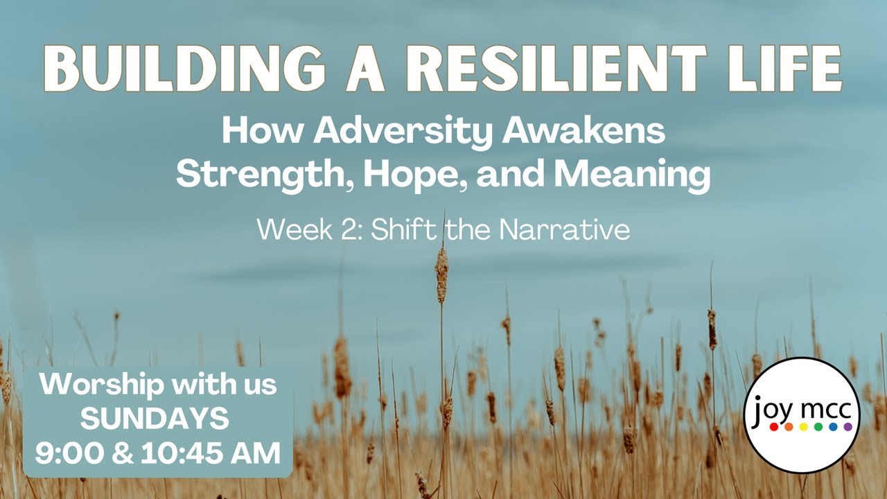 May 11 2025: Building a Resilient Life: Week 2 - YouTube