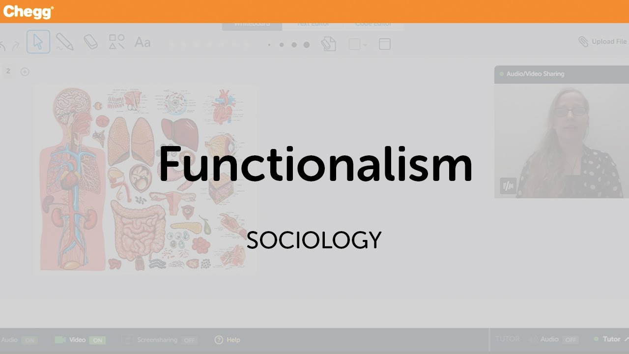 Functionalism | Sociology | Chegg Tutors - YouTube