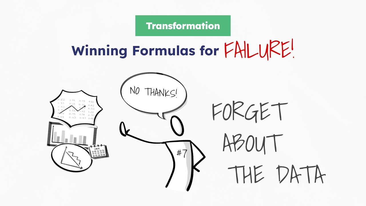The winning formulas for FAILURE – #7 Forget About the Data - YouTube