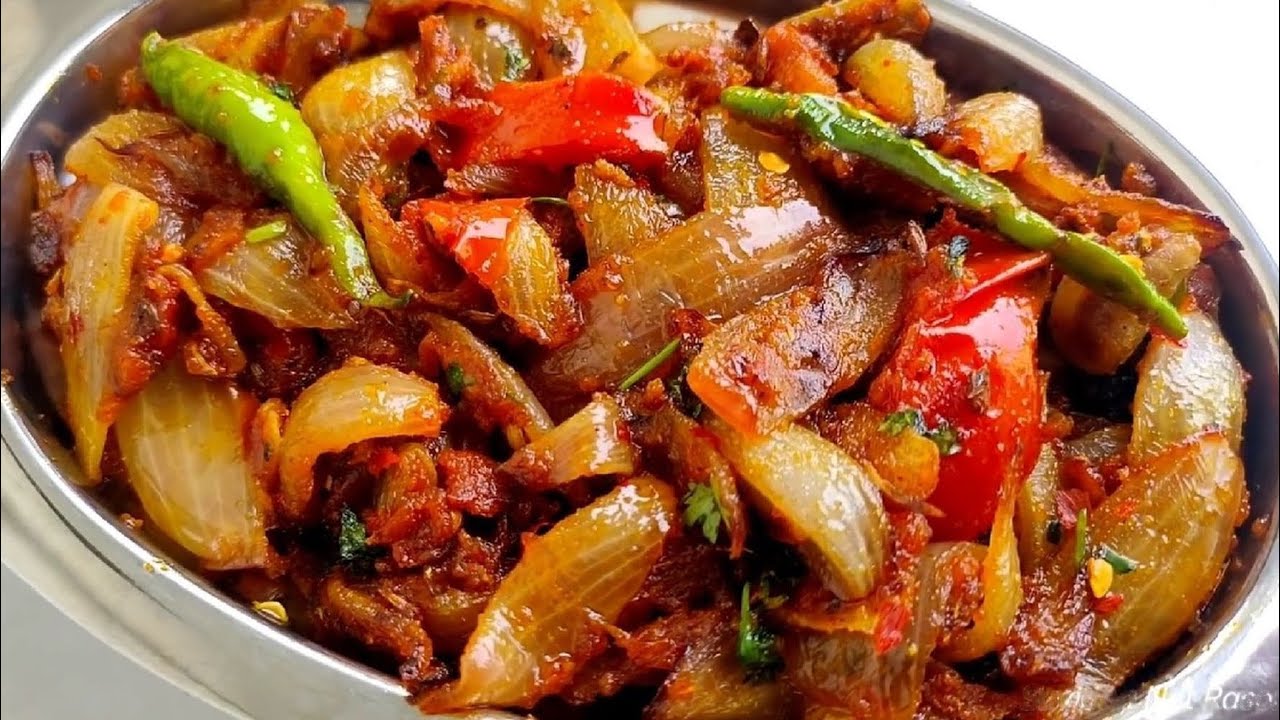 Super Tasty Instant Onion Gram Flour Vegetable Recipe | Besan Pyaz Ki ...