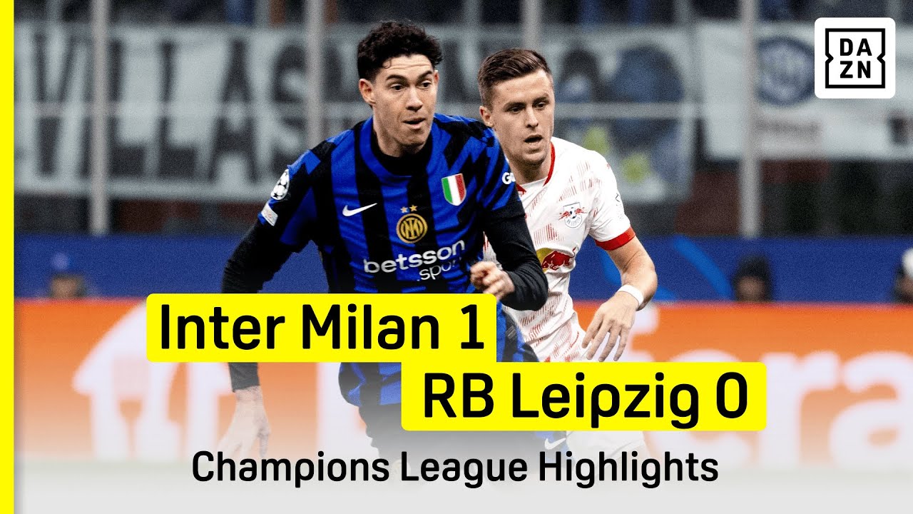 HIGHLIGHTS | Inter Milan vs. RB Leipzig (Champions League 2024-25 ...