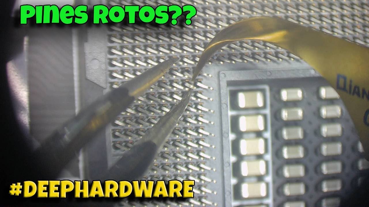 👉Socket Intel Con Pines Rotos, La Sopladora Sin Pulmon, Mod Al Osci a ...