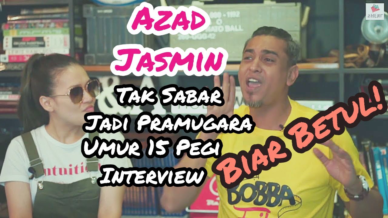 Azad Jazmin Tak Sabar Jadi Pramugara, Umur 15 Tahun Dah Pergi Temuduga ...