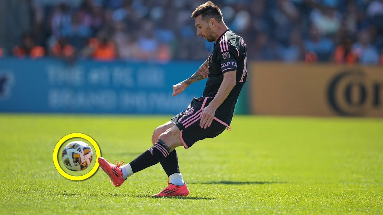 Unbelievable Free Kicks By Messi that Shocked Everyone 😱 - YouTube
