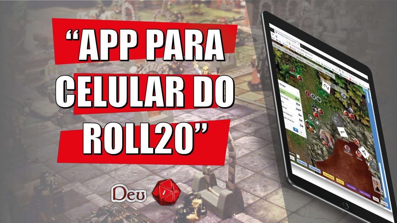 APLICATIVO PARA CELULAR DO ROLL20 - YouTube