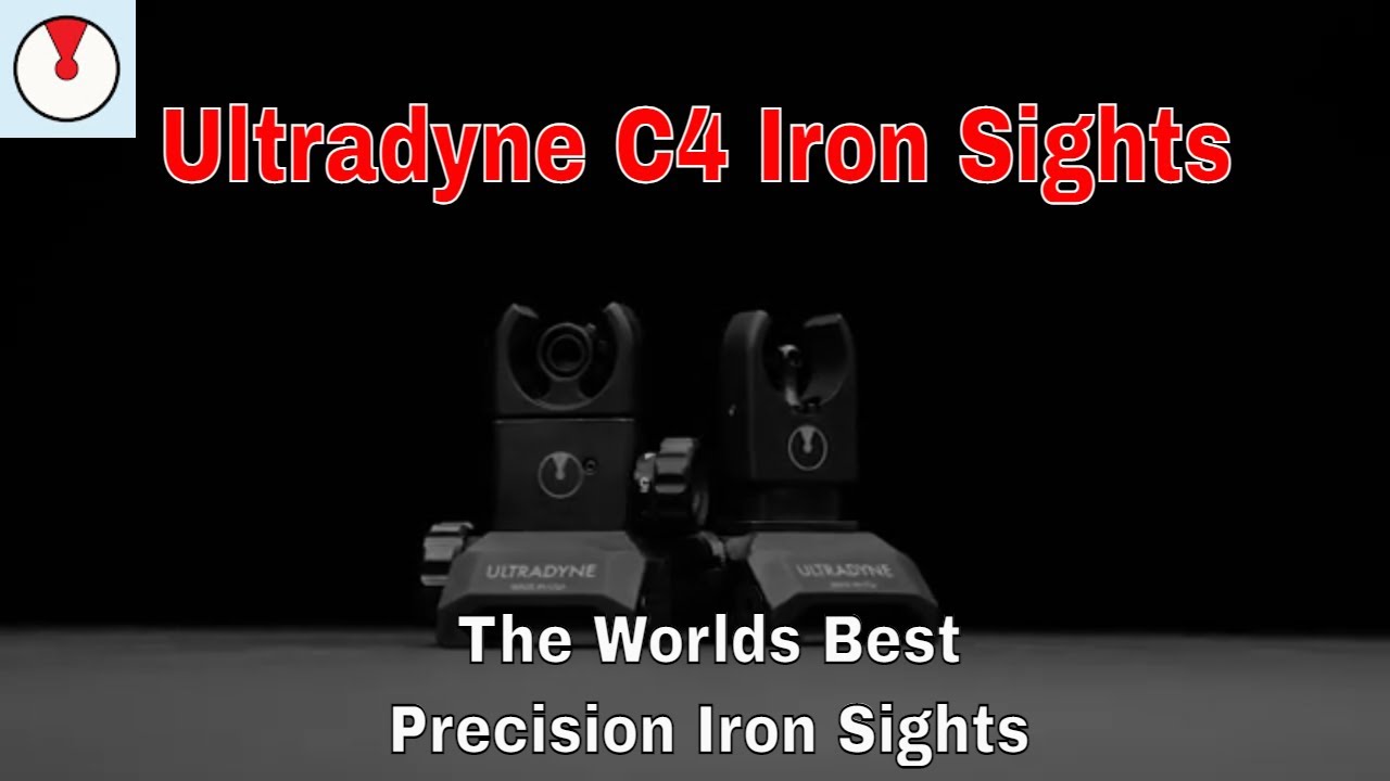 Ultradyne C4 Iron Sights - YouTube