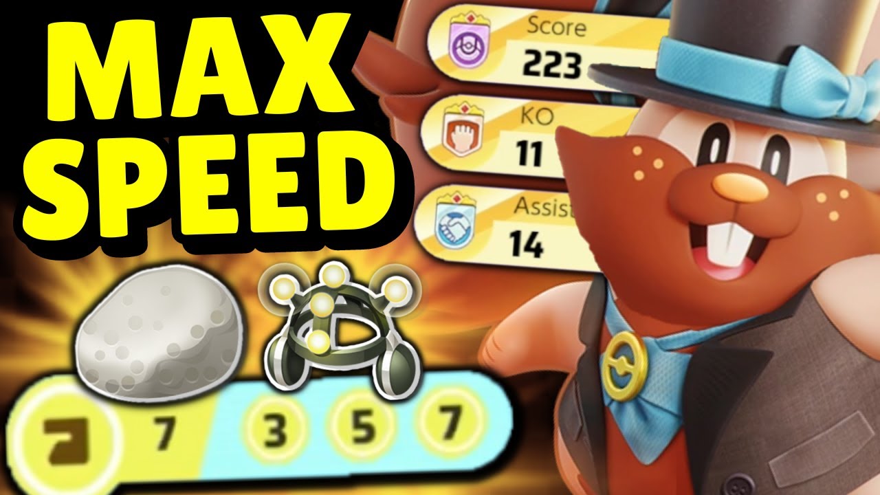 THIS SUPERSONIC GREEDENT BUILD LEFT ENEMY STUNNED | Pokemon Unite - YouTube