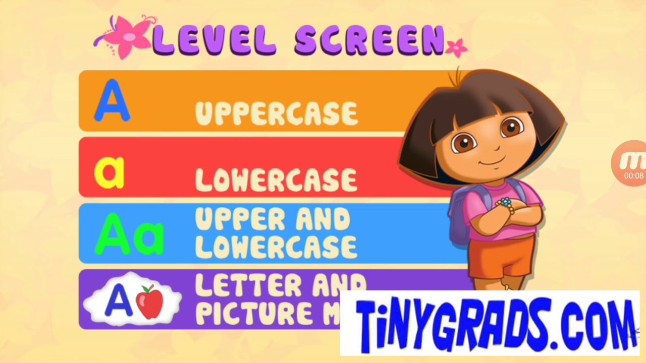 Dora Skywriting ABCs - YouTube