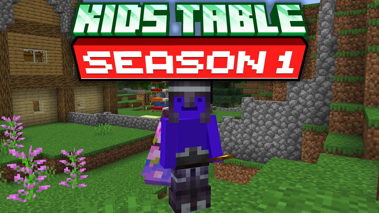 building raid farm on kids table smp - YouTube