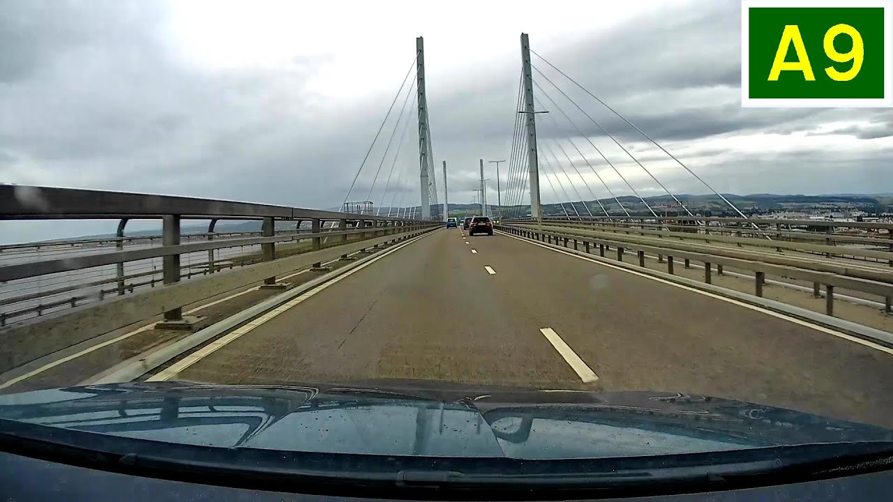A9 - Tore (A835/A832) to Inverness (A82) - Part 2 - YouTube