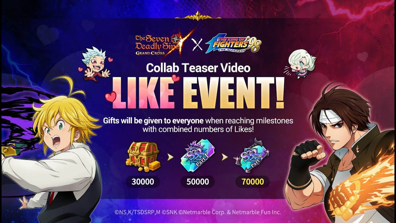 [7DS] 7DS x KOF '98 Collab - YouTube