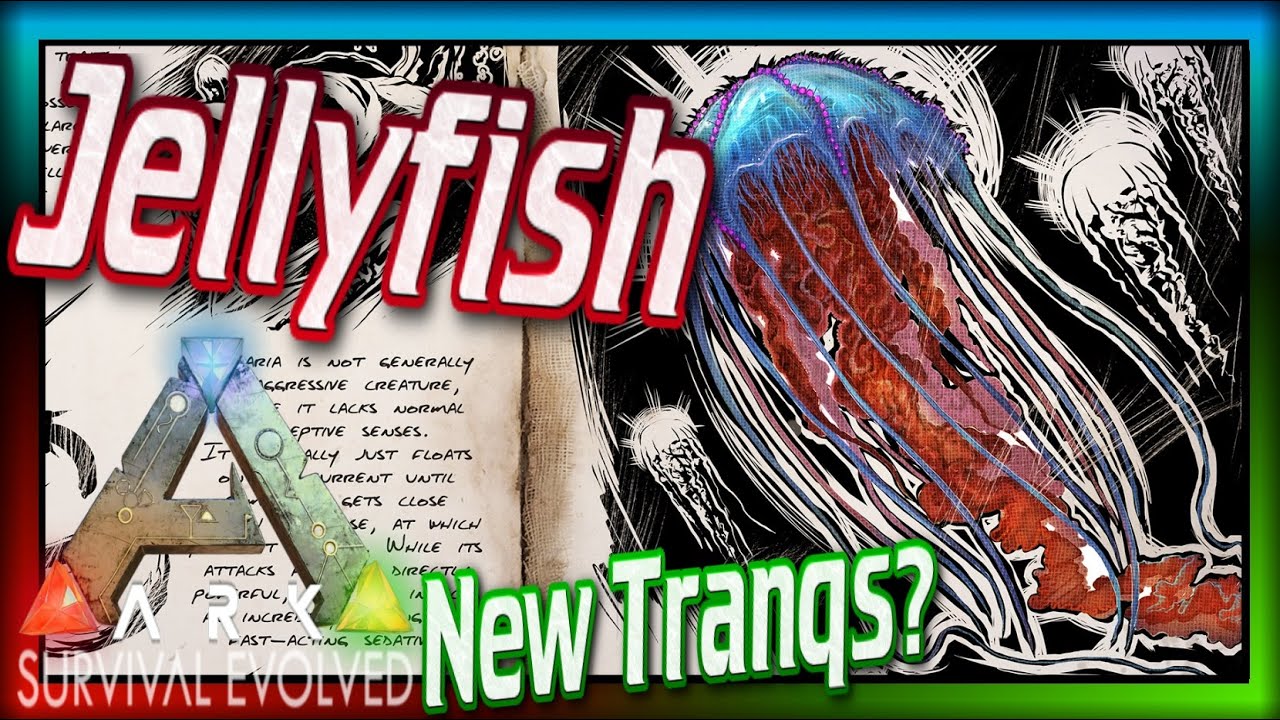 Cnidaria! (ARK: Survival Evolved Dossier/News) #55: New ARK Jellyfish ...
