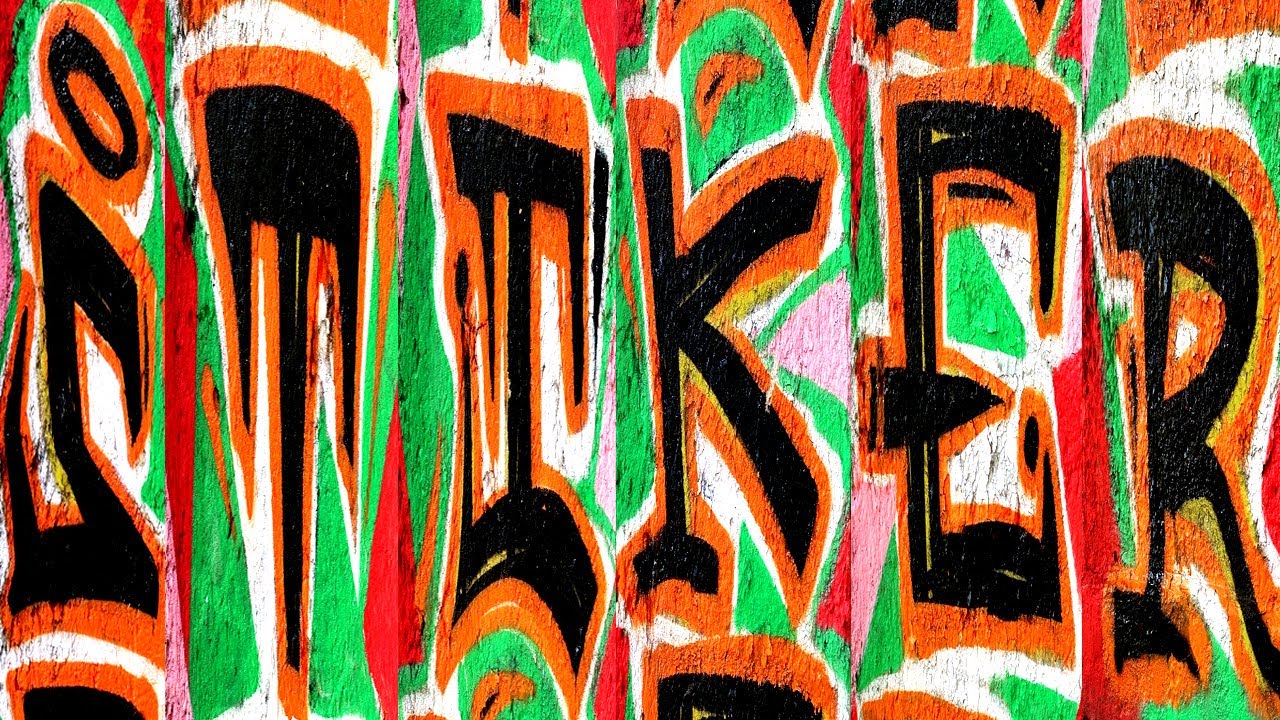 GRAFFITI FREESTYLE 8: Vertical tag totem - YouTube