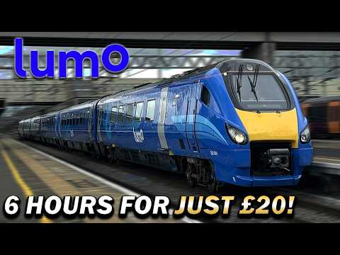 6 HOURS on Britain's BRAND NEW Low Cost Train - Stirling to London for JUST £20 With Lumo!