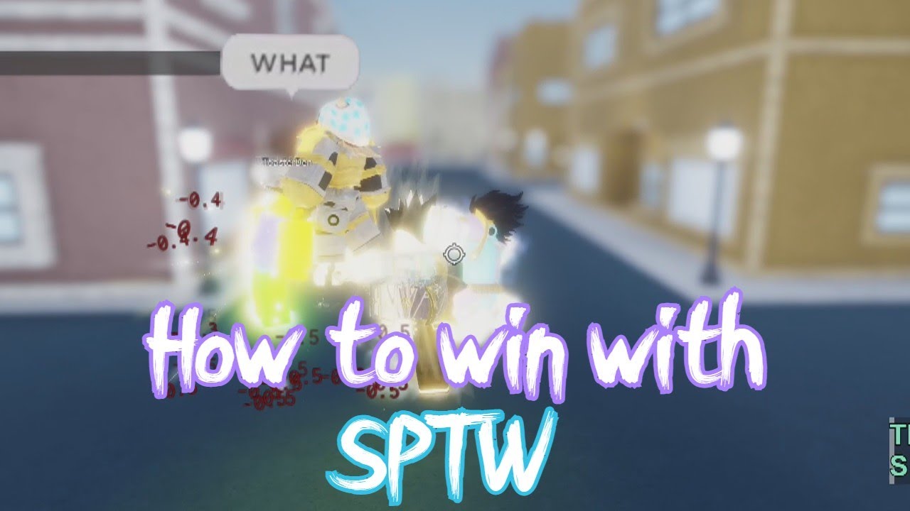 [YBA] Pretty Much How to Win With SPTW | Roblox - YouTube