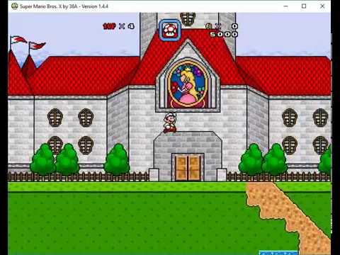 SMBX 1.4.4| SM64 2D LEVEL | PEACHES CASTLE - YouTube