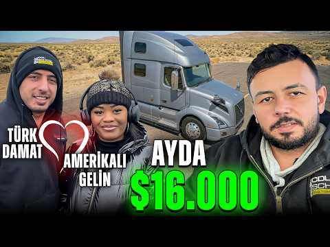 Amerikalı Gelin - Türk Damat TIRCI OLDU! - Ayda $16.000 Gelir