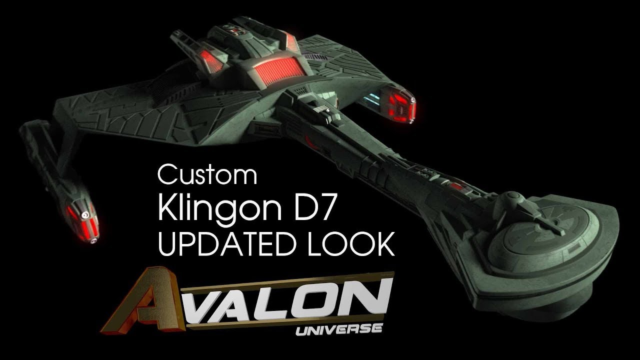 Updated Look: Klingon D7 Pre-Visualization - YouTube