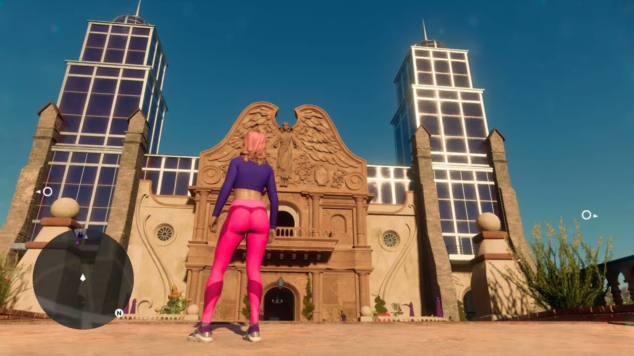 Saints Row - church renovation completed tour - YouTube