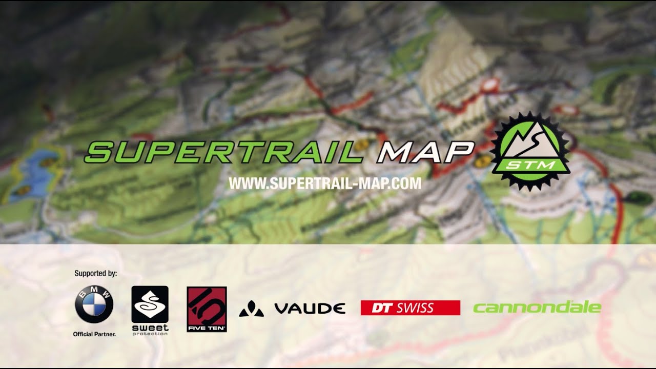 DIE BESTEN TRAILS AUF EINEN BLICK - Supertrail Map - YouTube