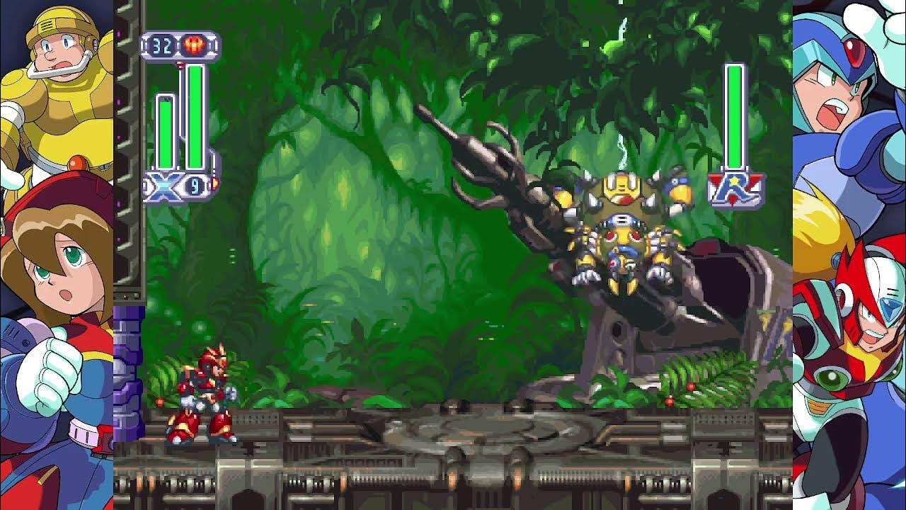 mega man x 4 pc game - YouTube