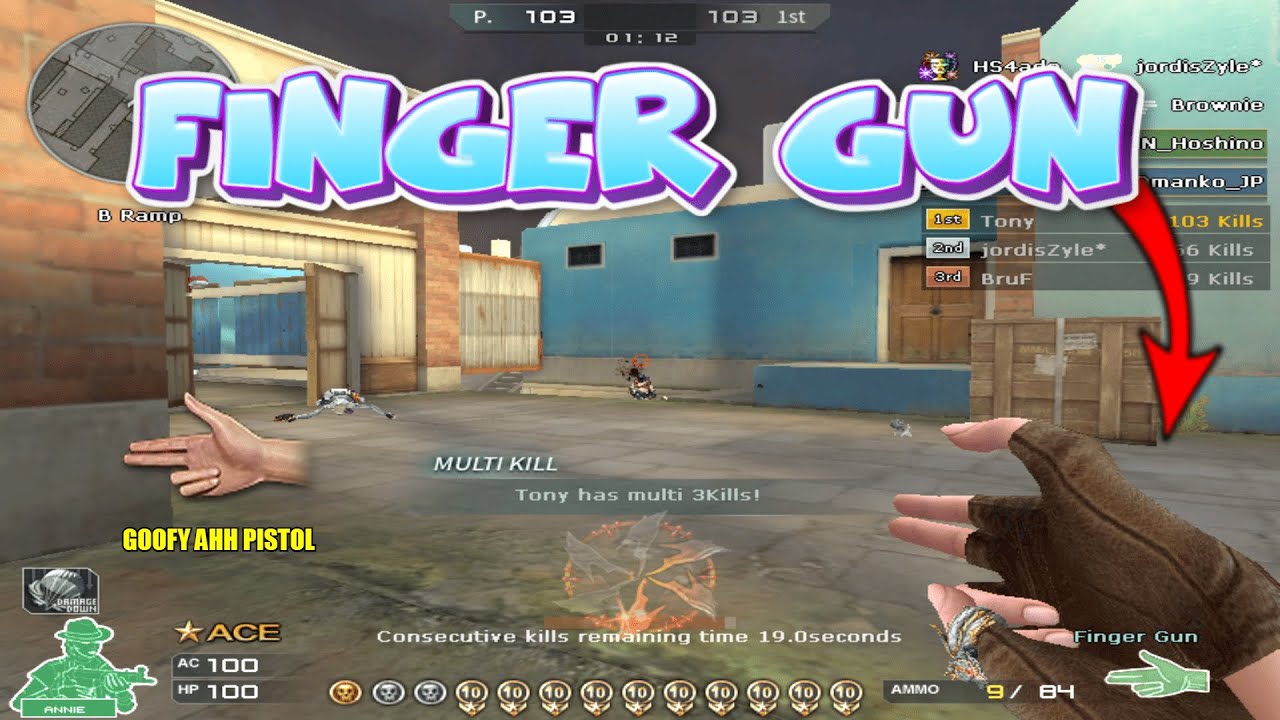 CrossFire West: Finger Gun - FFA Gameplay - YouTube