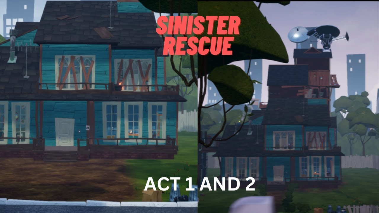 Sinister Rescue Hello Neighbor Mod Kit (Act 1 and 2) - YouTube