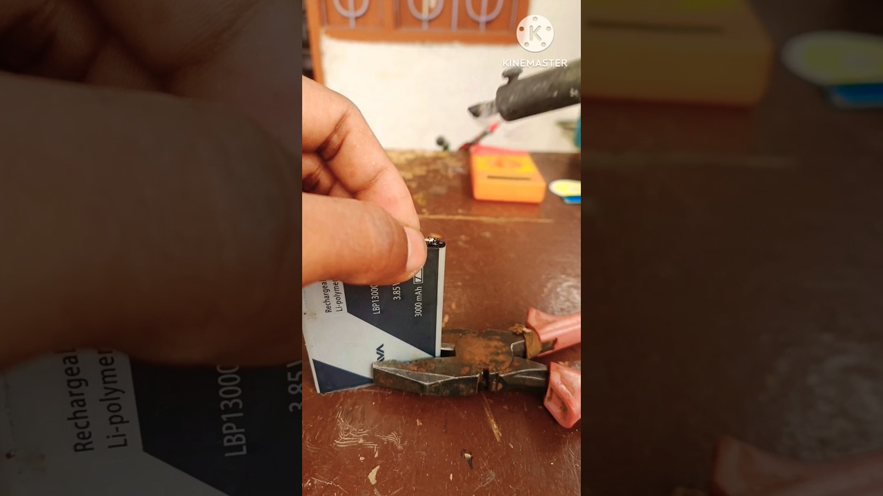 How to use old phone battery on Diy project - YouTube