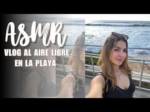 ASMR VLOG - EN LA PLAYA    | CINDY ASMR 🩷