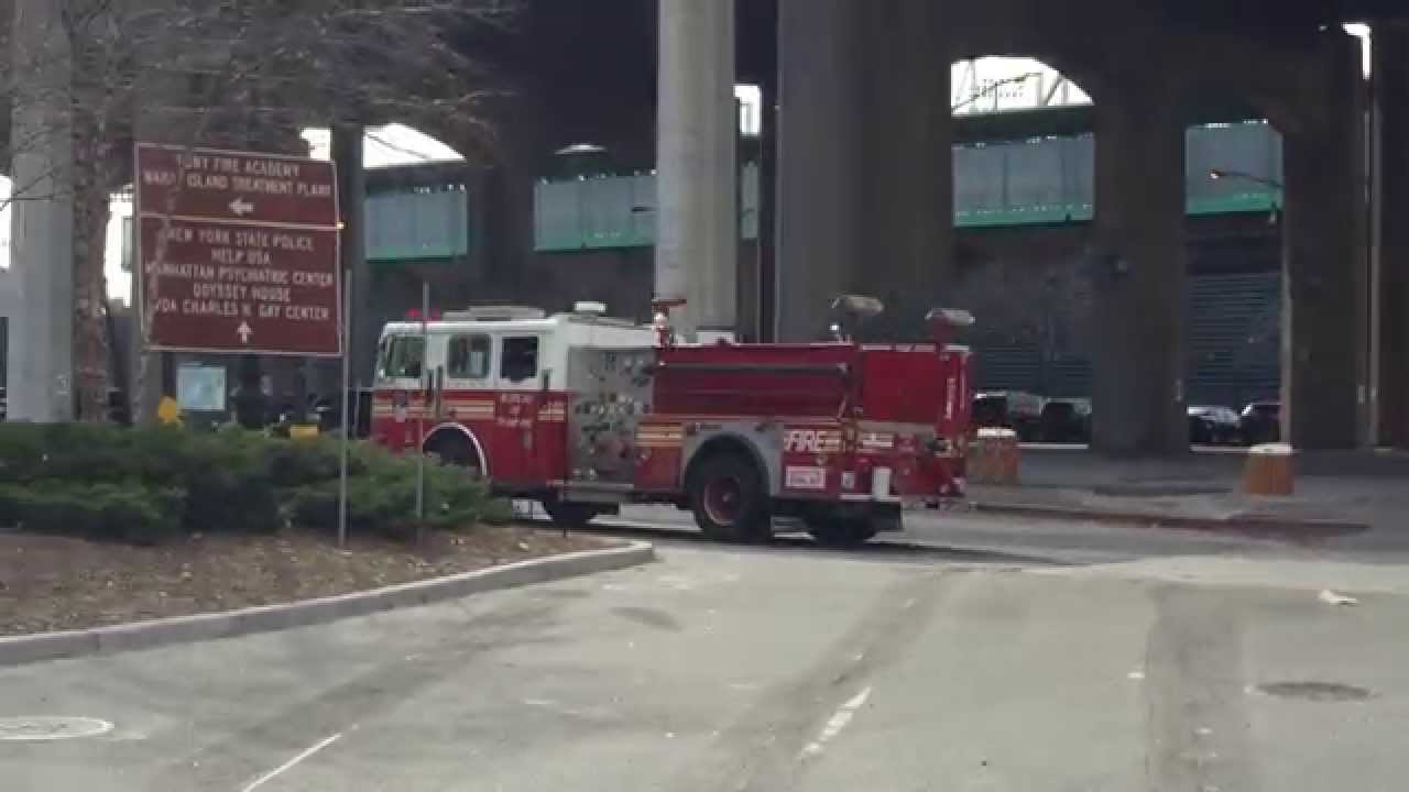 FDNY BUREAU OF TRAINING ENGINE TRAINING CHAUFFEURS AT FDNY FIRE ACADEMY ...