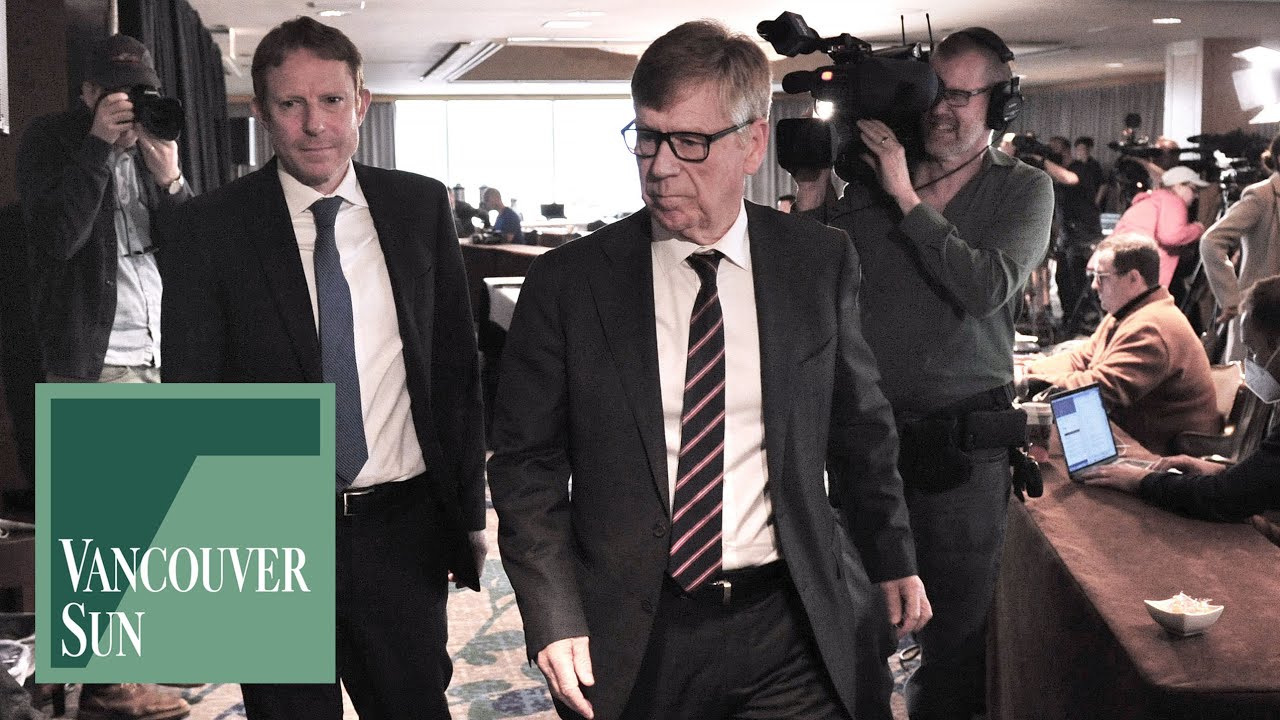 Cullen releases money laundering report | Vancouver Sun - YouTube