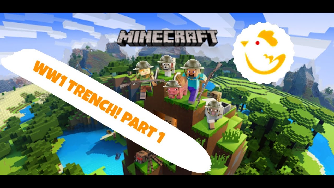 Building a WW1 Trench In Minecraft! - YouTube